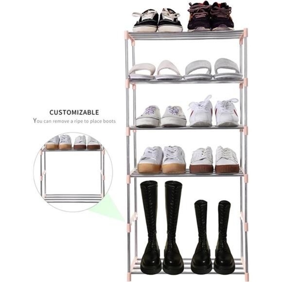 Storage & Organization | Jucaifu Stackable Small Shoe Rack Entryway ...